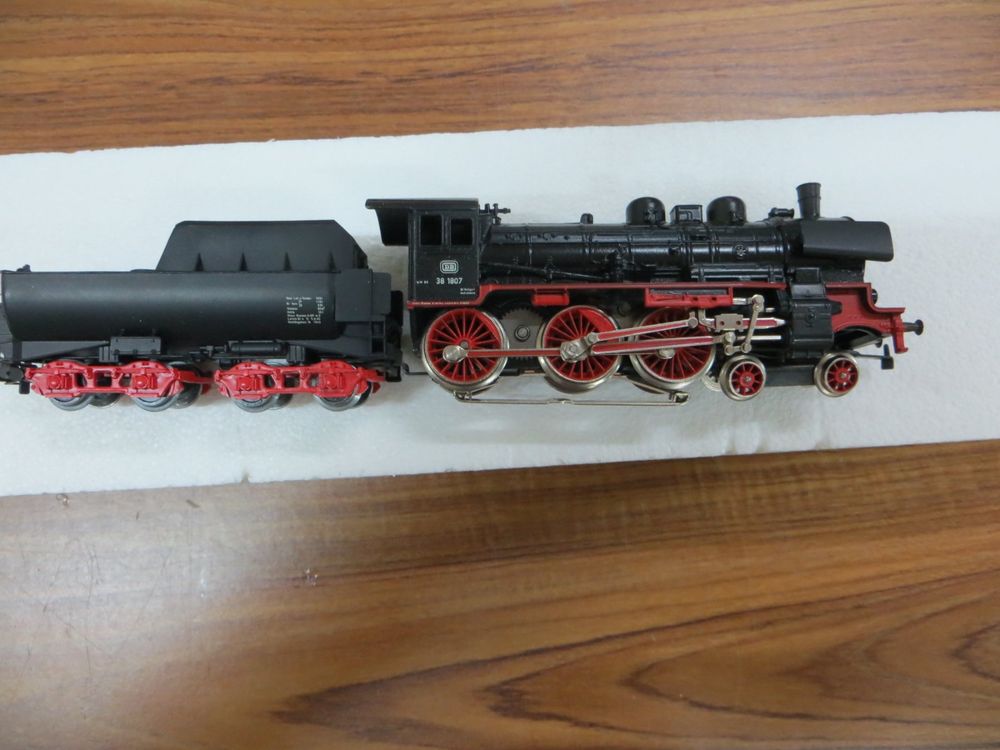 Märklin Dampflok BR 38, schwarz, HO, Wechselstrom (Gebraucht) in Wohlen ...