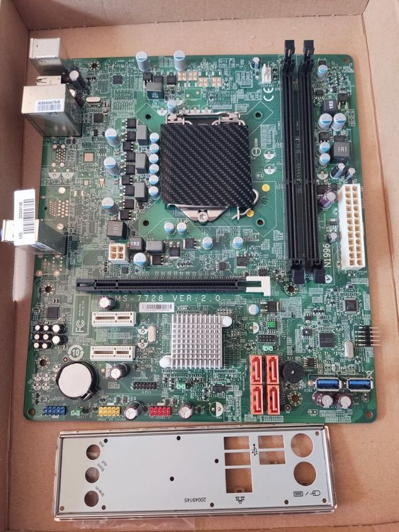 Medion MSI MS-7728 Ver.2.0 Intel H61 Mainboard mATX LGA 1155 (Gebraucht ...
