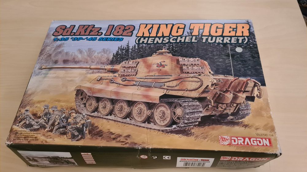 1:35 King Tiger Henschel - Dragon 6303 (Gebraucht) in Bassersdorf für ...