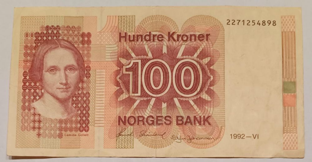 Norway 100 kroner 1992 Banknote | Kaufen auf Ricardo