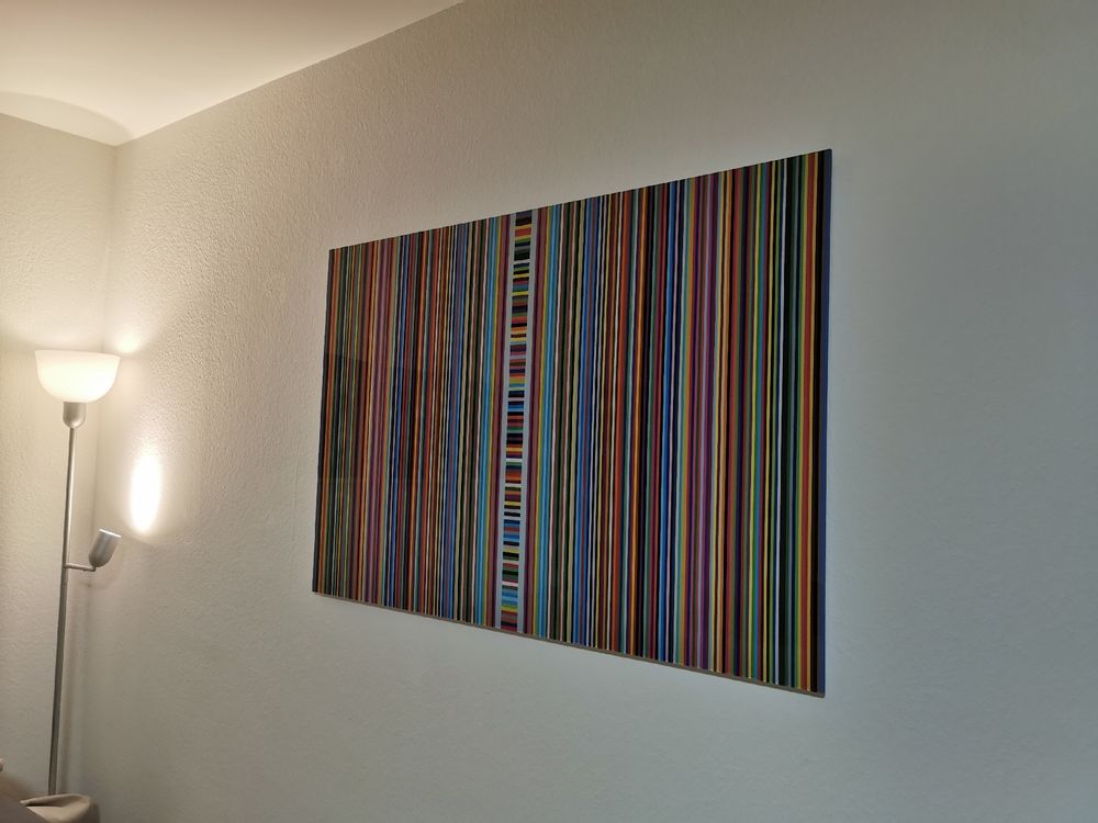 Farbenfrohes Wandbild – zum mieten oder kaufen (Neu (gemäss ...