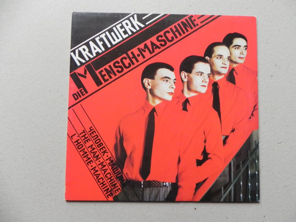 LP Deutsch Electronic Kraftwerk 1978 Die Mensch Maschine | Kaufen auf ...