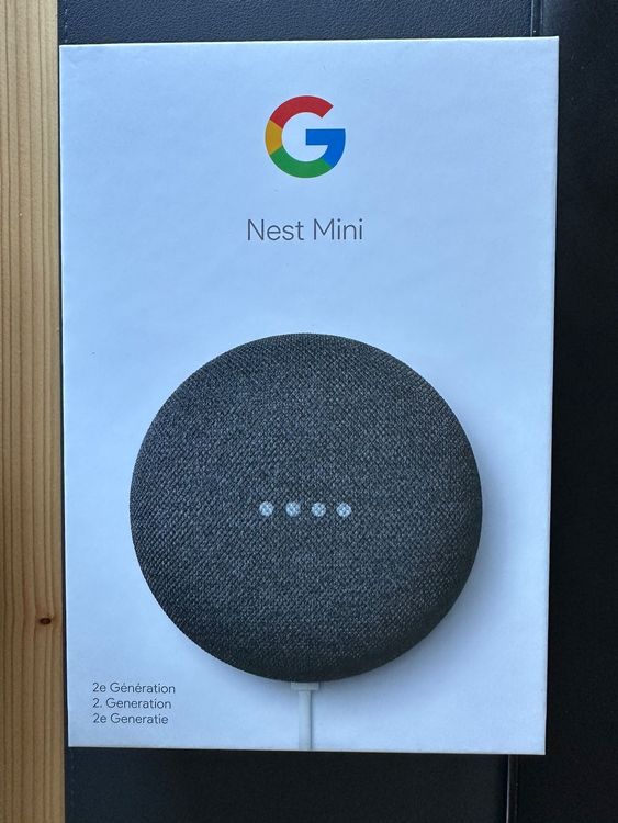 Google Nest Mini (2. Generation) Schwarz | Kaufen auf Ricardo