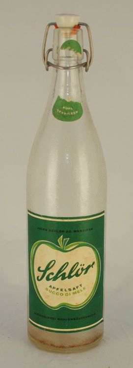 Alte Schlör Apfelsaft Flasche 1963 | Kaufen auf Ricardo