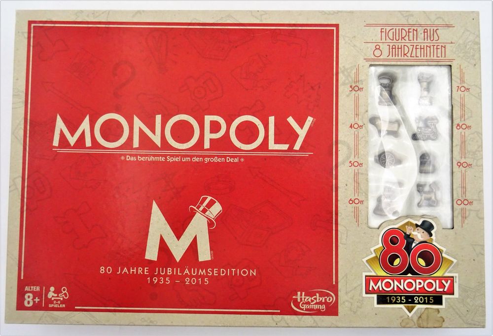 Monopoly 80 Jahre Jubiläumsedition 1935-2015 | Kaufen auf Ricardo