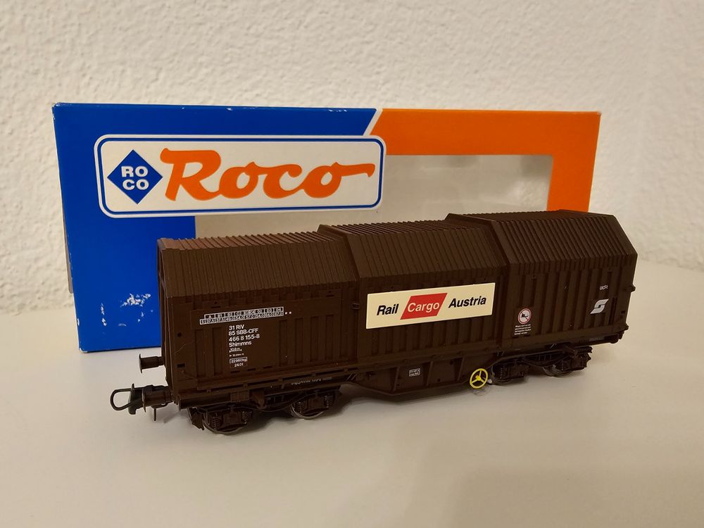 Roco 47432 - SBB Rail Cargo Austria Shimmns Teleskop H0/DC | Kaufen auf ...