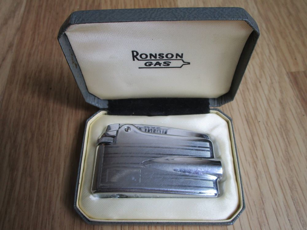 Ronson Gas Feuerzeug in OVP (Gebraucht) in für CHF 2 – mit Lieferung ...