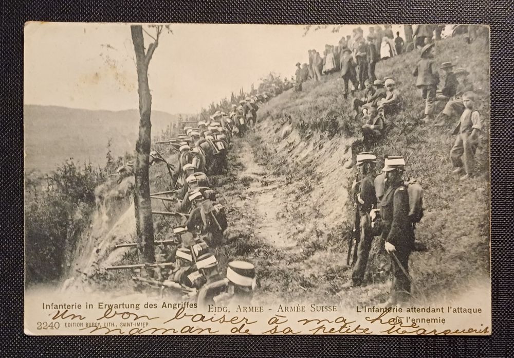 AK Infanterie Angriff MILITÄR 1905 | Kaufen auf Ricardo