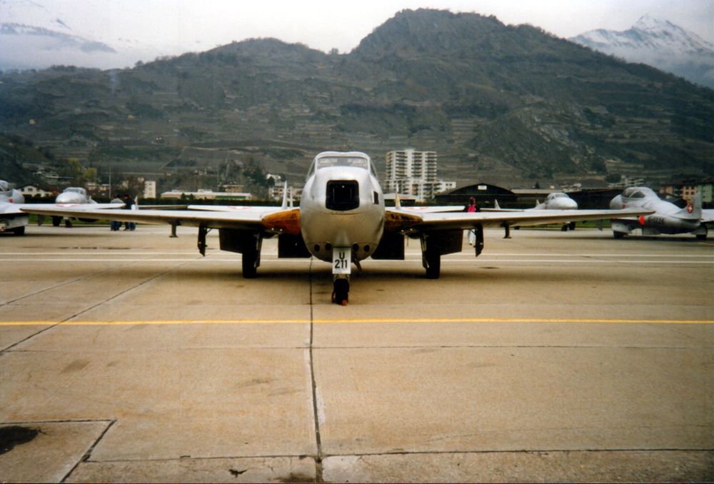 DH-115 Vampire Mk.55 U-1211 Swiss Air Force | Kaufen auf Ricardo