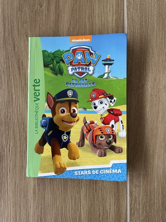 Livre Pat'Patrouille- bibliothèque verte "Stars de cinéma" | Kaufen auf ...