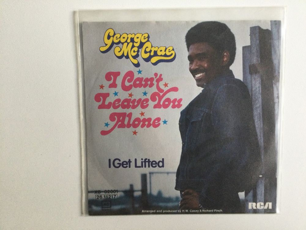 George McCrae Single - I Can’t Leave You / I Get Lifted | Kaufen auf Ricardo