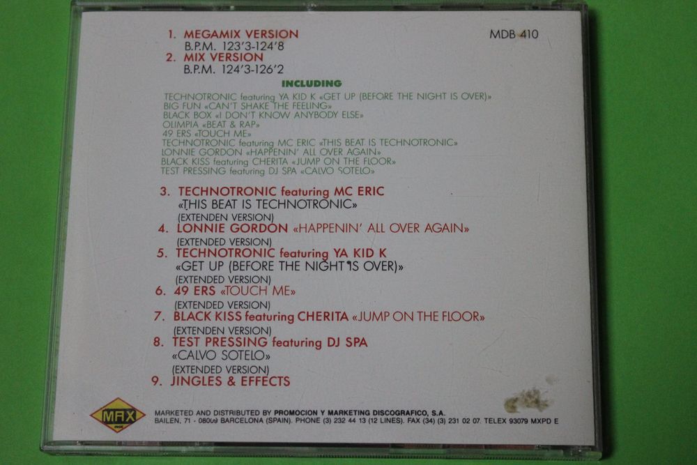 MAX MIX 10 mit EURO DISCO CD | Kaufen auf Ricardo
