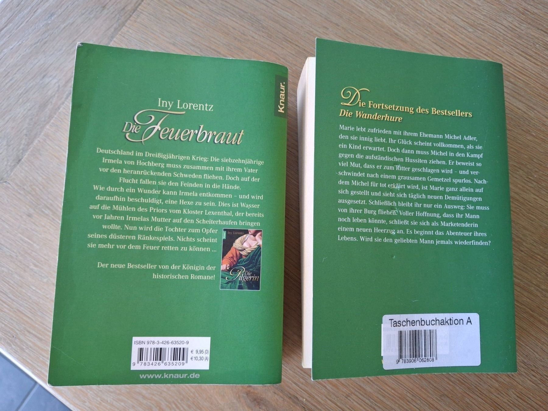 3 historische Romane (Iny Lorentz, Sabine Ebert) (Gebraucht) in ...