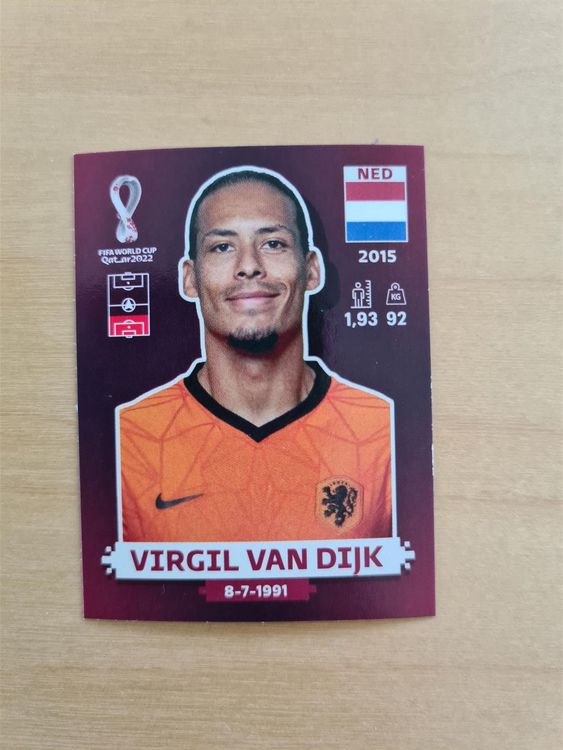 Panini WM 2022 Oryx Edition Nr. NED 9 (Neu (gemäss Beschreibung)) in ...