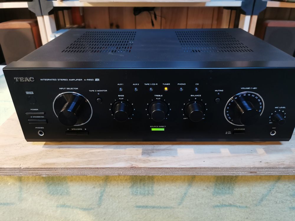 TEAC A-R 650 Highend-Amp - Solider Amp mit Phono !! (Gebraucht) in ...