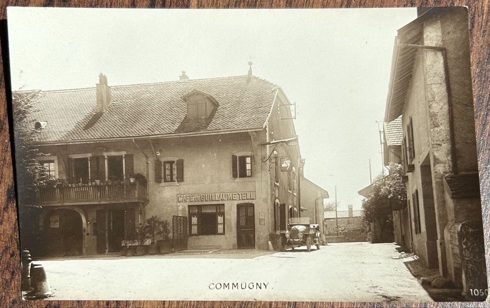 AK Commugny, Cafe Guillaume Tell! Rarität! (Gebraucht) in Winterthur ...