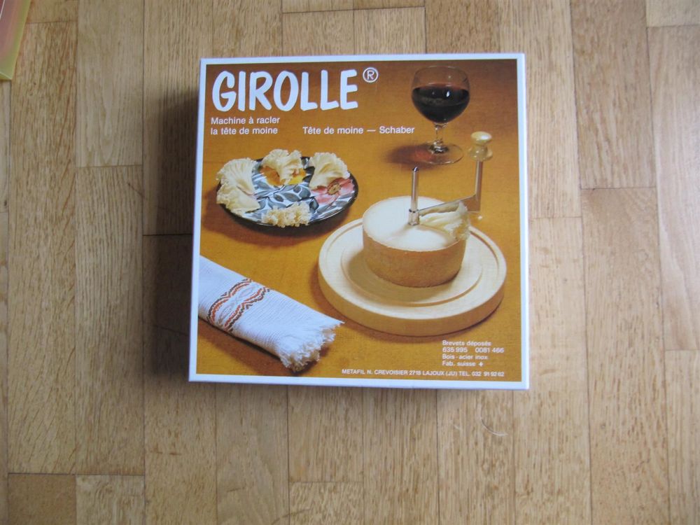 Girolle Käsehobel Tète de Moine Käse-Messer | Kaufen auf Ricardo