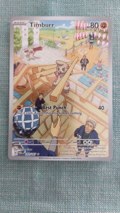 Timburr Illustration Rare Twilight Masquerade | Kaufen auf Ricardo