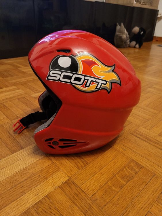 Scott Skihelm rot Gr. M 56/57 cm guter Zustand (Gebraucht) in Rüti ZH ...