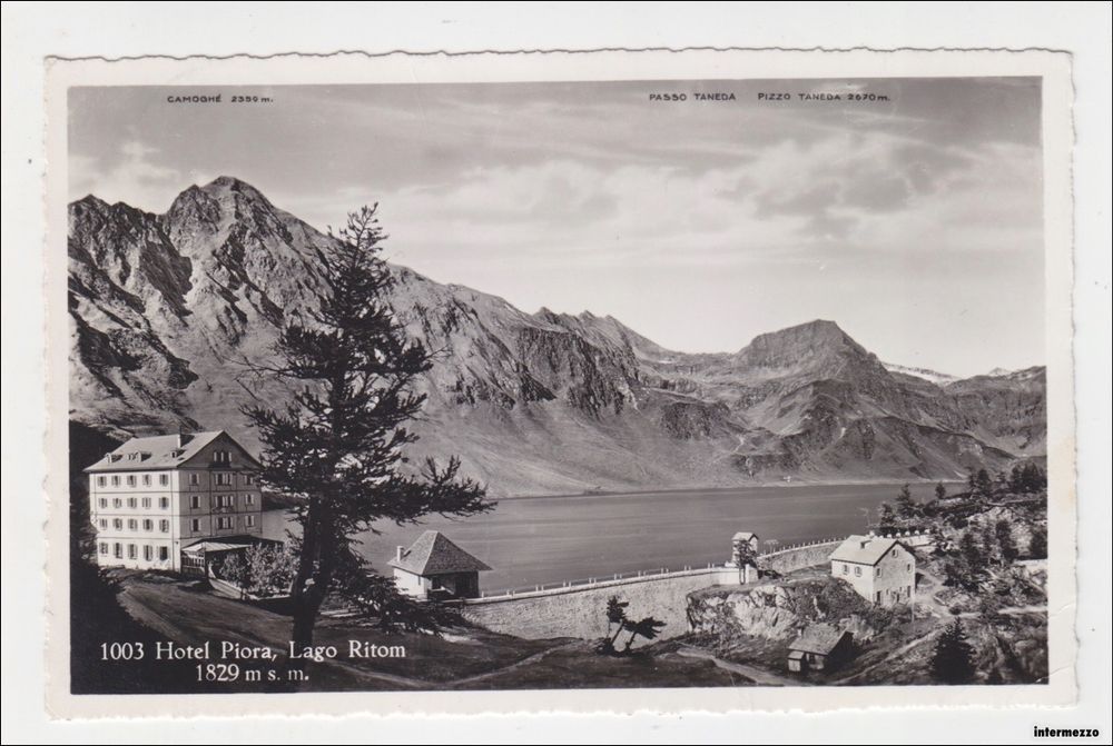 Piora // Hotel Piora Lago Ritom 1942 // Leventina (Gebraucht) in Basel ...