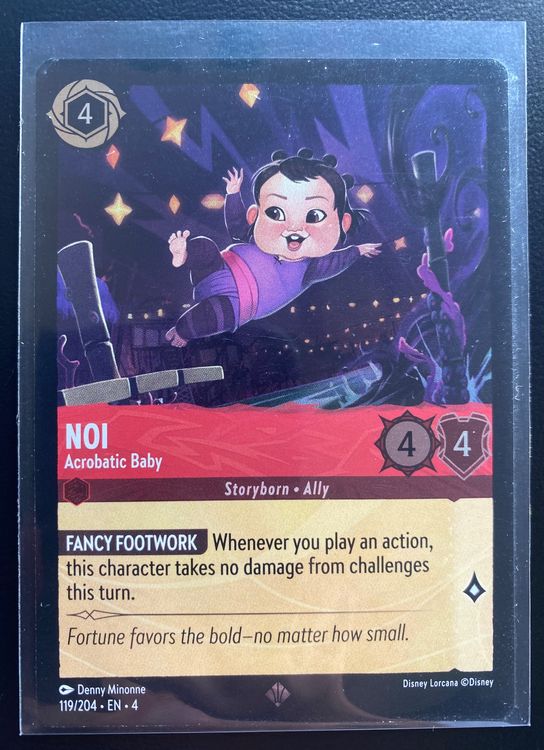Lorcana Disney - NOI 119/204 EN 4 FOIL - Super Rare (Gebraucht) in ...