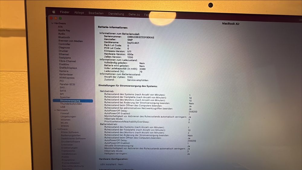 MacBook Air 13" (2015) – i5 / 4GB RAM / 128GB SSD (2) (Gebraucht) in ...