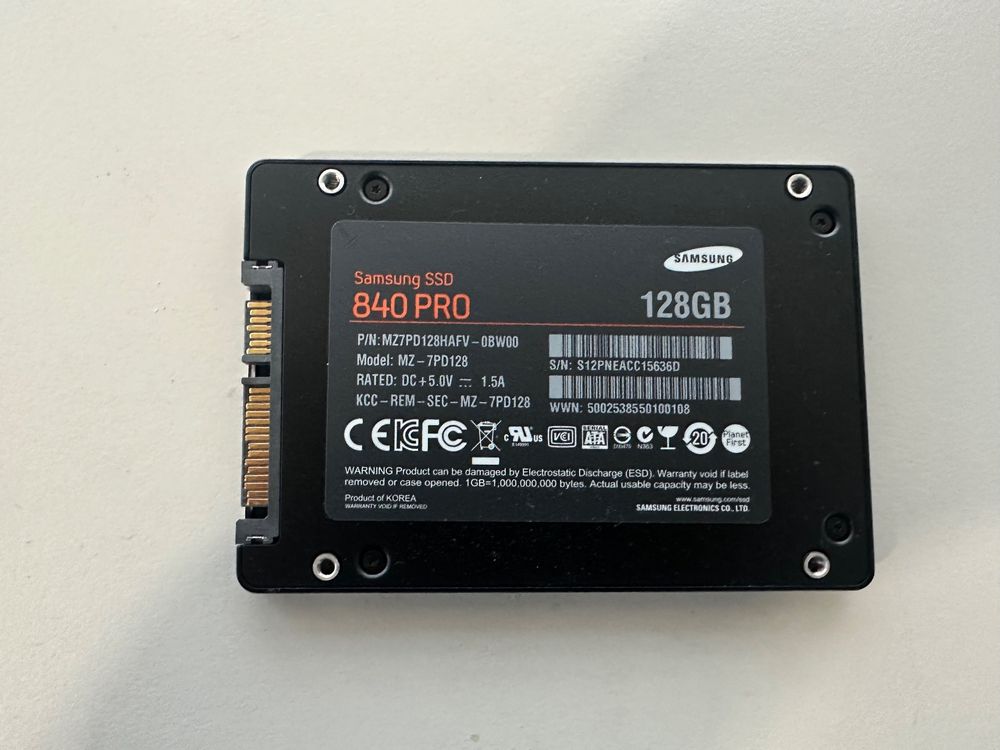 Samsung 840 Pro SSD 128 GB | Kaufen auf Ricardo