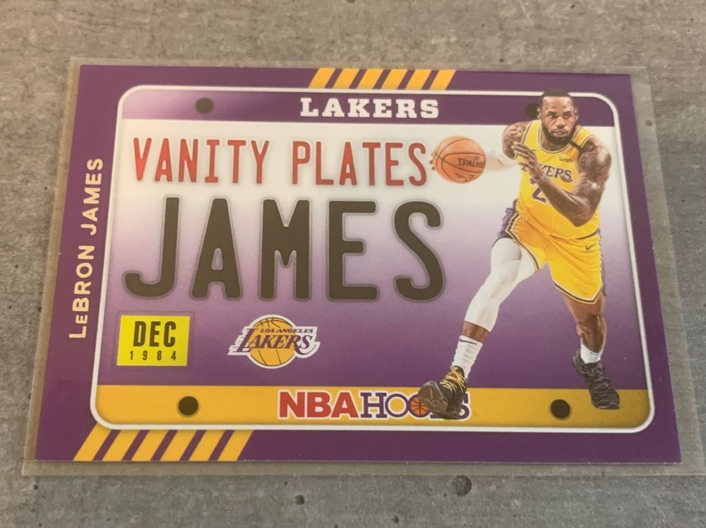 NBA LeBron James Vanity Plates Card (Neu (gemäss Beschreibung)) in ...