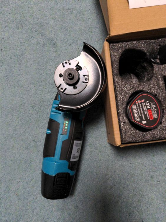 Cordless Angle Grinder, New, in original packaging (Neu (gemäss ...