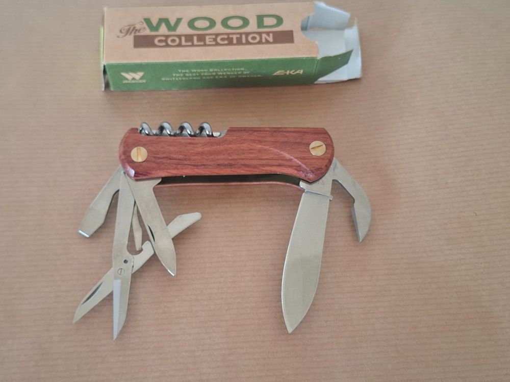 Wenger Wood Collection EKA Taschenmesser Sackmesser 1.78.03 (Neu ...