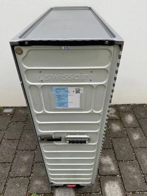 SWISSAIR Airline Trolley KSSU 1/1 full size mit neuen Rädern (Gebraucht ...