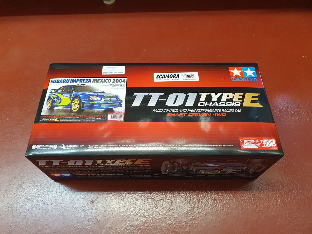 RC Kit Tamiya Subaru Impreza Mexico 2004 TT-01E 1:10 #47372A (Neu und ...