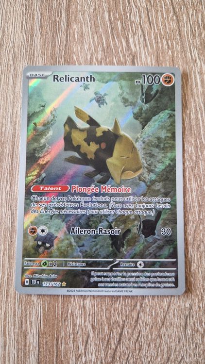 Carte Pokémon / Relicanth AR / Force temporelles / Fr | Kaufen auf Ricardo