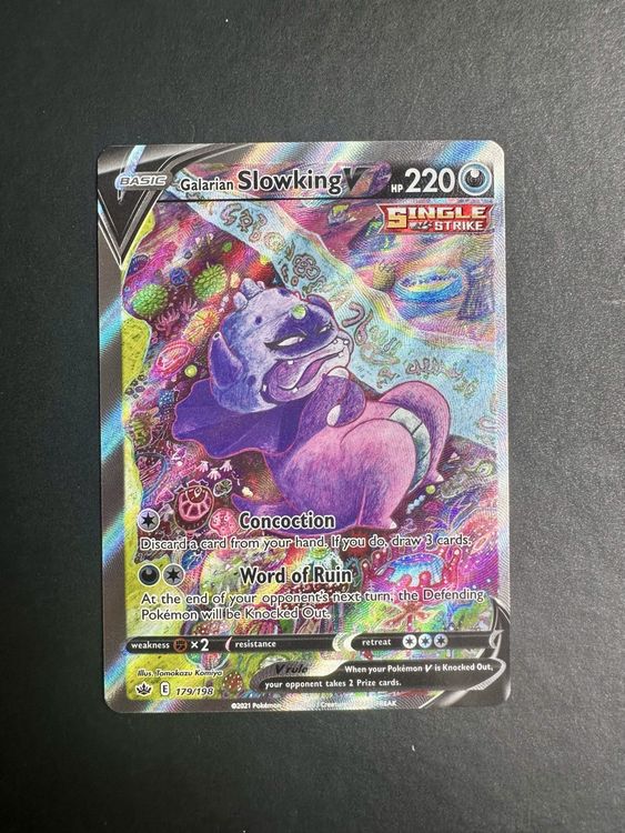 Galarian Slowking V #179 - Chilling Reign - Ab 1.- CHF! (Gebraucht) in ...
