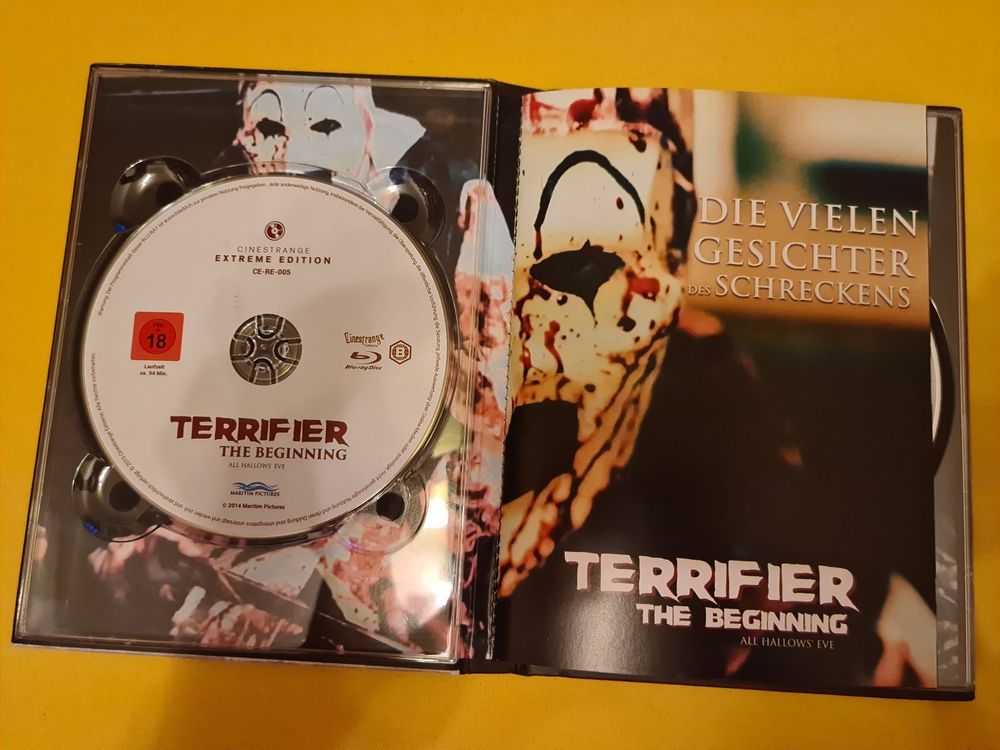 Terrifier The Beginning Mediabook UNCUT (Neu (gemäss Beschreibung)) in ...