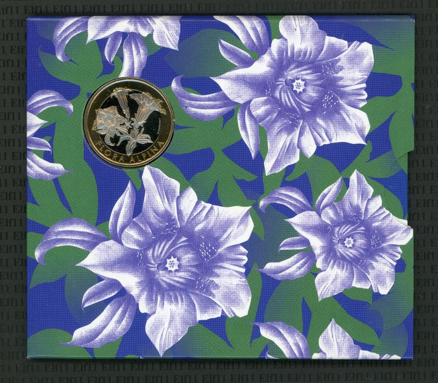 CHF__10.00 2017 Enzian im Folder stgl 10 Franken | Kaufen auf Ricardo