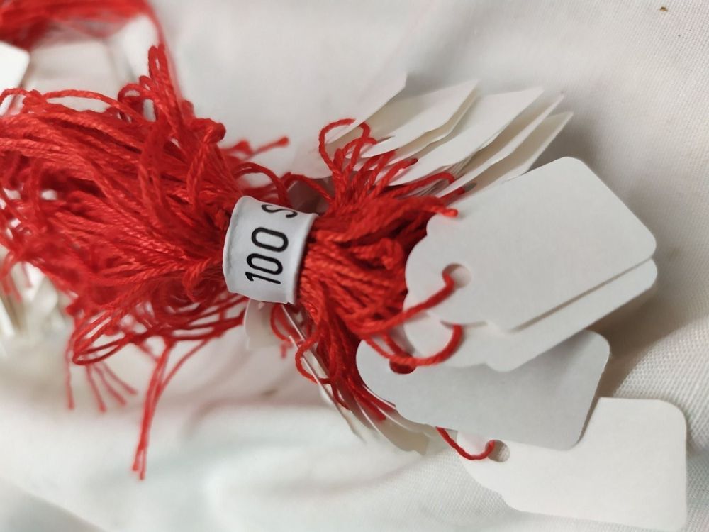 ETIQUETTES A FIL / ETIKETTEN MIT FADEN (Neu und originalverpackt) in ...