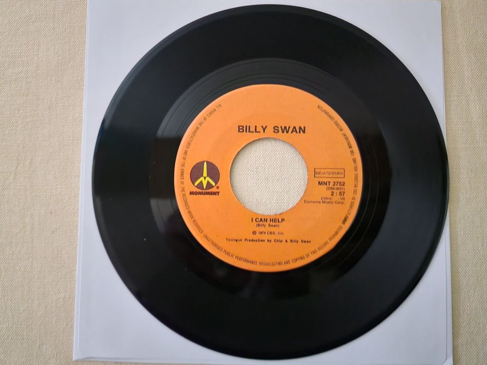 Billy Swan Single – I Can Help (Gebraucht) in Root für CHF 4 – mit ...