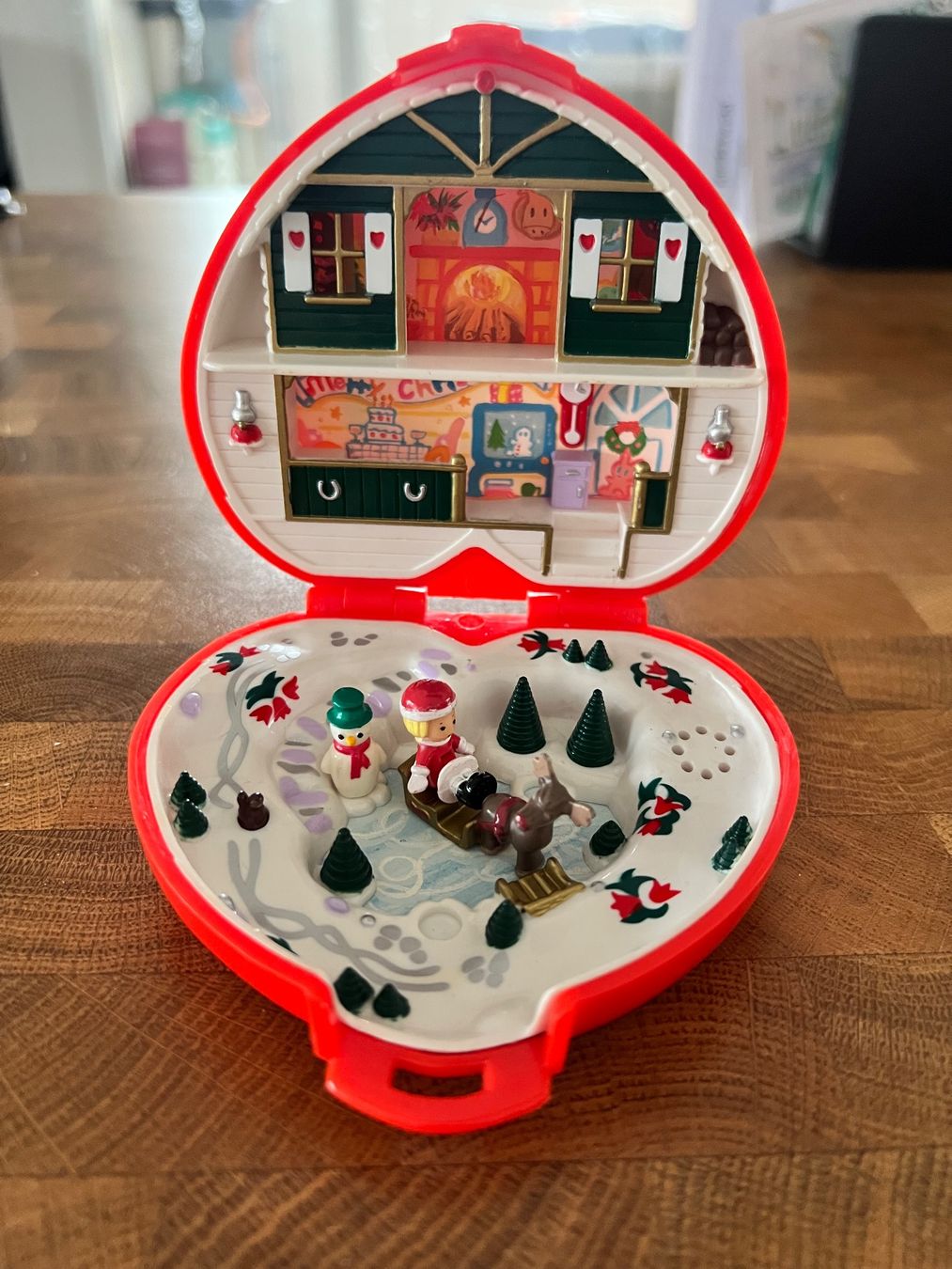 Polly Pocket Mini - 1989 - Christmas Compact Play Set (Gebraucht) in ...