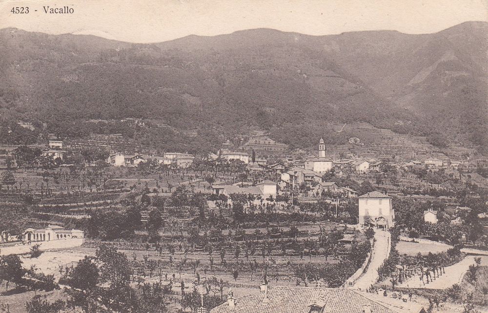 AK Vacallo, panorama 1913. Rara | Kaufen auf Ricardo