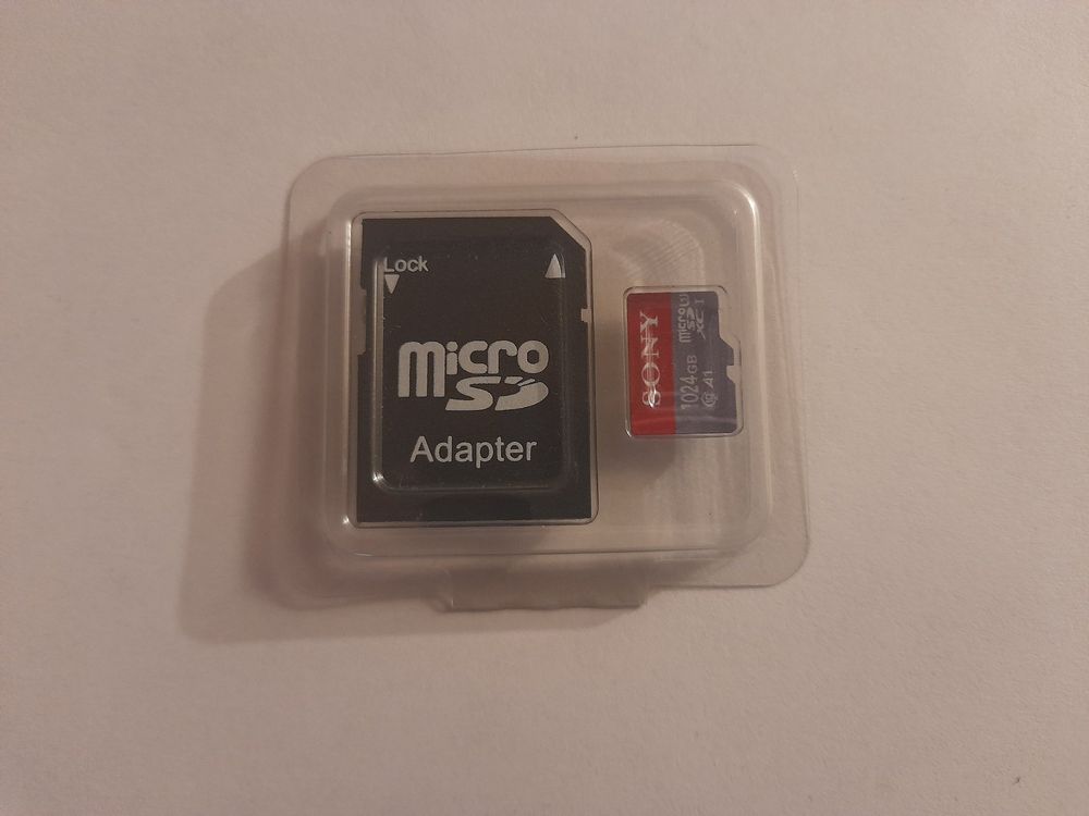 Micro carte SD Sony 1024 Go (1 GB) (Neu (gemäss Beschreibung)) in St ...