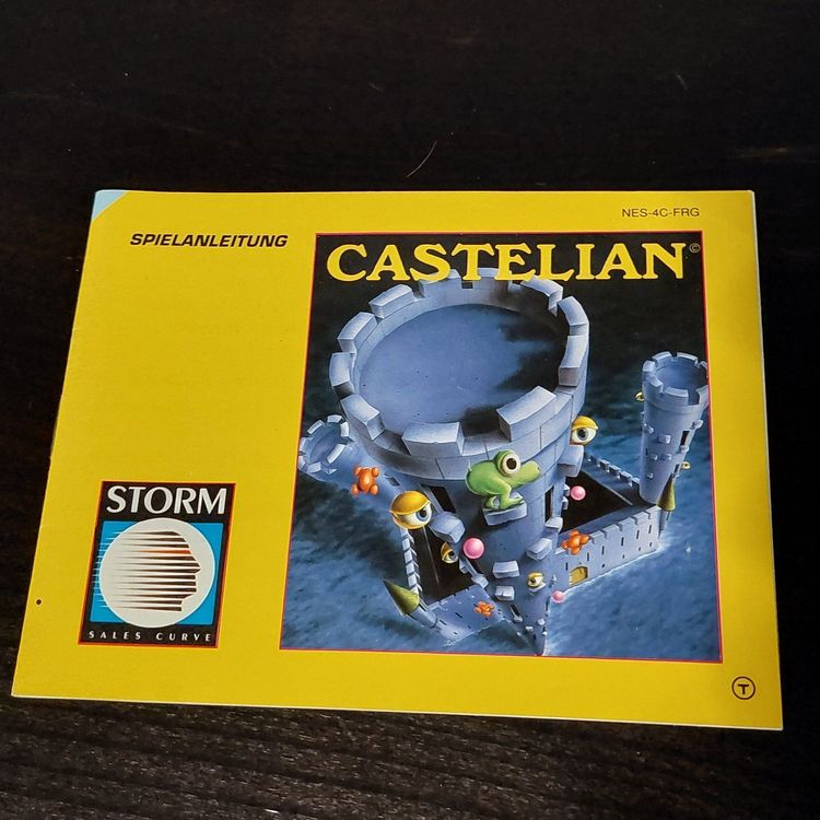 ANLEITUNG - CASTELIAN (PAL) - NINTENDO NES (Gebraucht) in Spiegel b ...