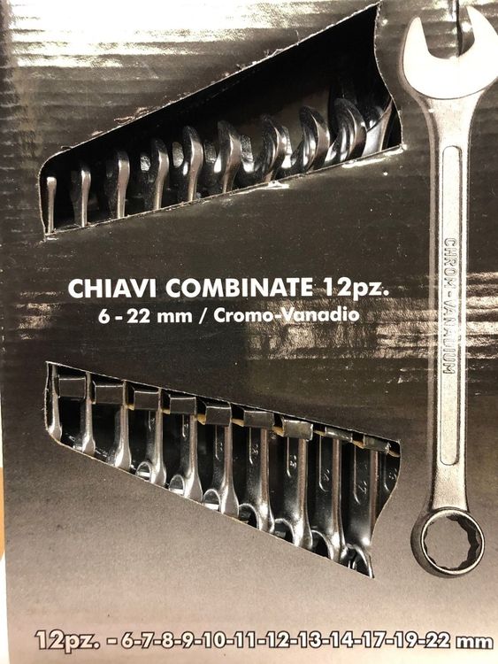 Gabel-Ringschlüssel-Satz 12-tlg 6-22 mm | Kaufen auf Ricardo