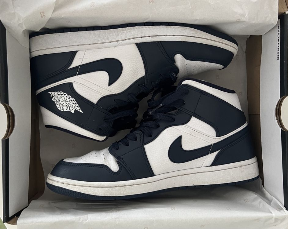 Nike Air Jordan 1 mid obsidian 43 | Kaufen auf Ricardo