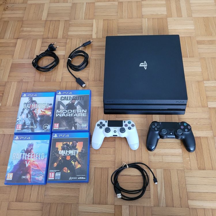 Playstation 4 Pro 1 TB ink Controller und Games (Gebraucht) in Rümlang für CHF 350 – mit ...
