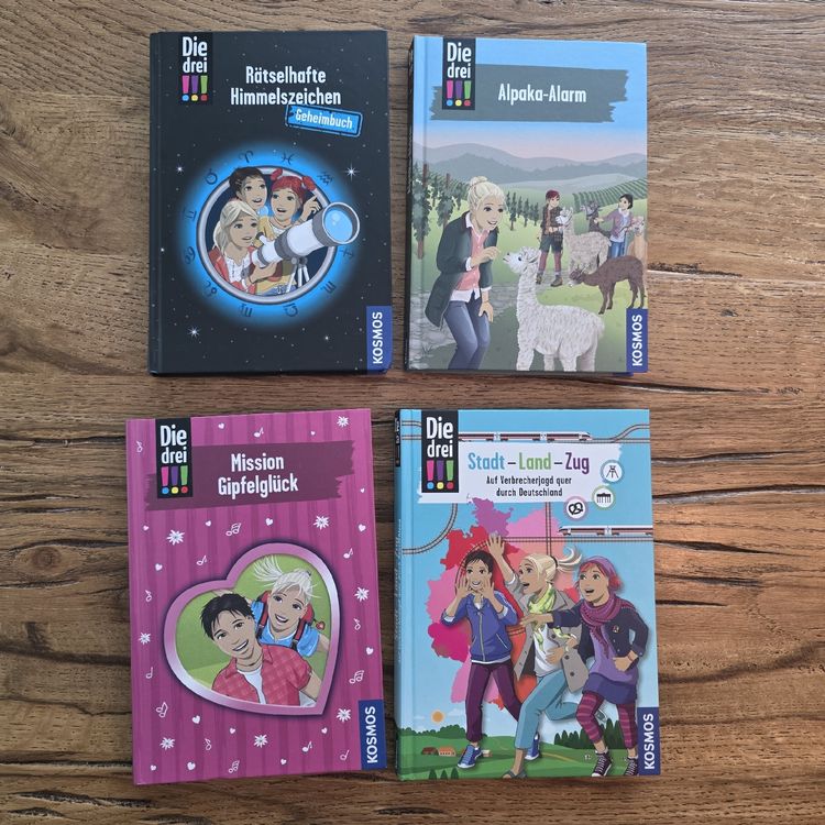 "Die drei!!!" Bucher-Set: Alpaka-Alarm & mehr, Top Zustand! (Gebraucht ...