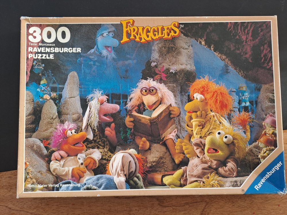 Ravensburger 300 Teile Fraggels von 1983, Vintage, kult | Kaufen auf ...