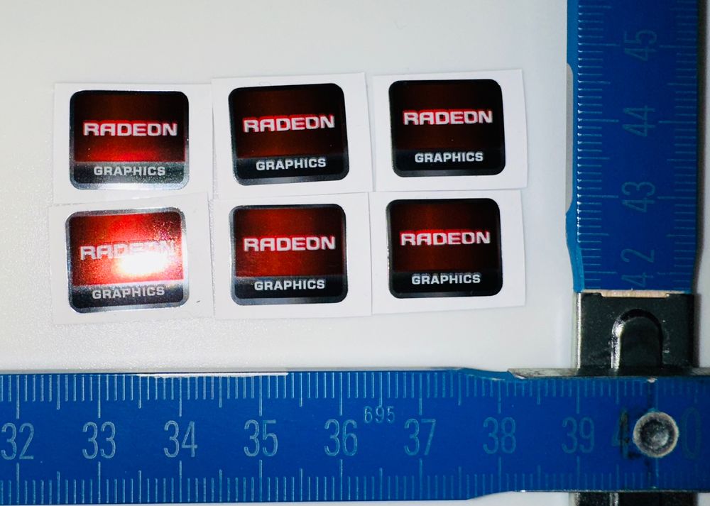 AMD RADEON RX AUFKLEBER ¦ STICKER | Kaufen auf Ricardo