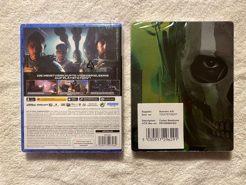 Call of Duty: Modern Warfare 2 PS5 Steelbook Edition NEU (Gebraucht) in ...