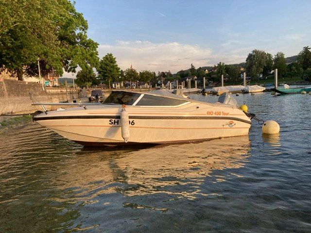 Motorboot 40 PS mit Bodenseezulassung Rio 450 Tour (Gebraucht) in für ...